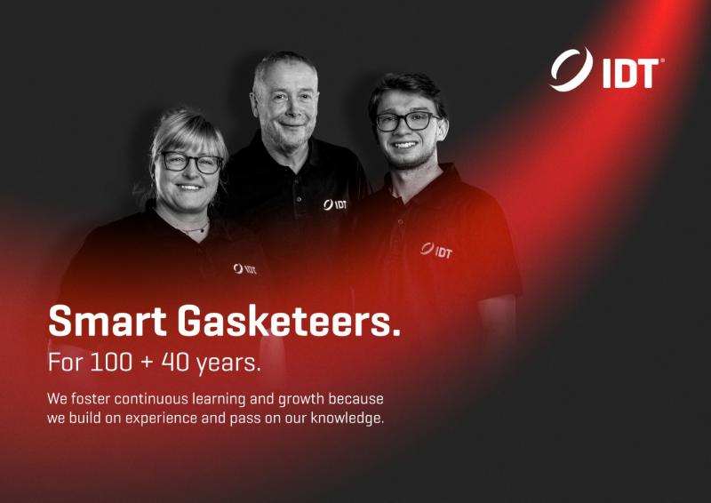 Smart Gasketeers. - IDT Industrie- und Dichtungstechnik GmbH